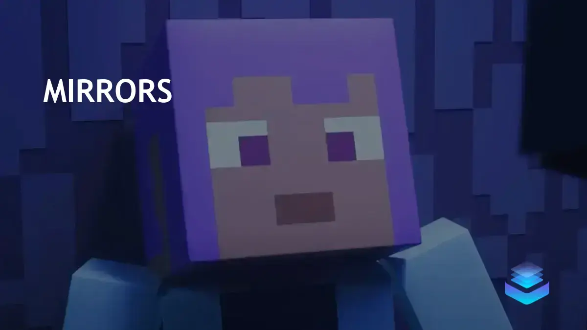 Innovative Use of Mirrors in Minecraft Snapshot