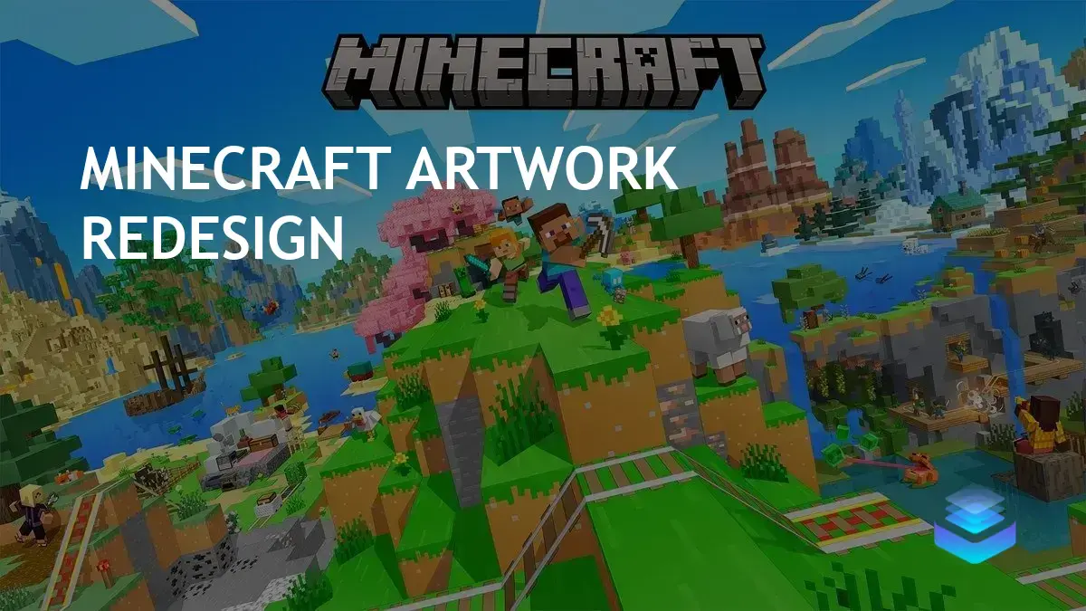 Minecraft Franchise to Receive New Colorful Artwork Redesign