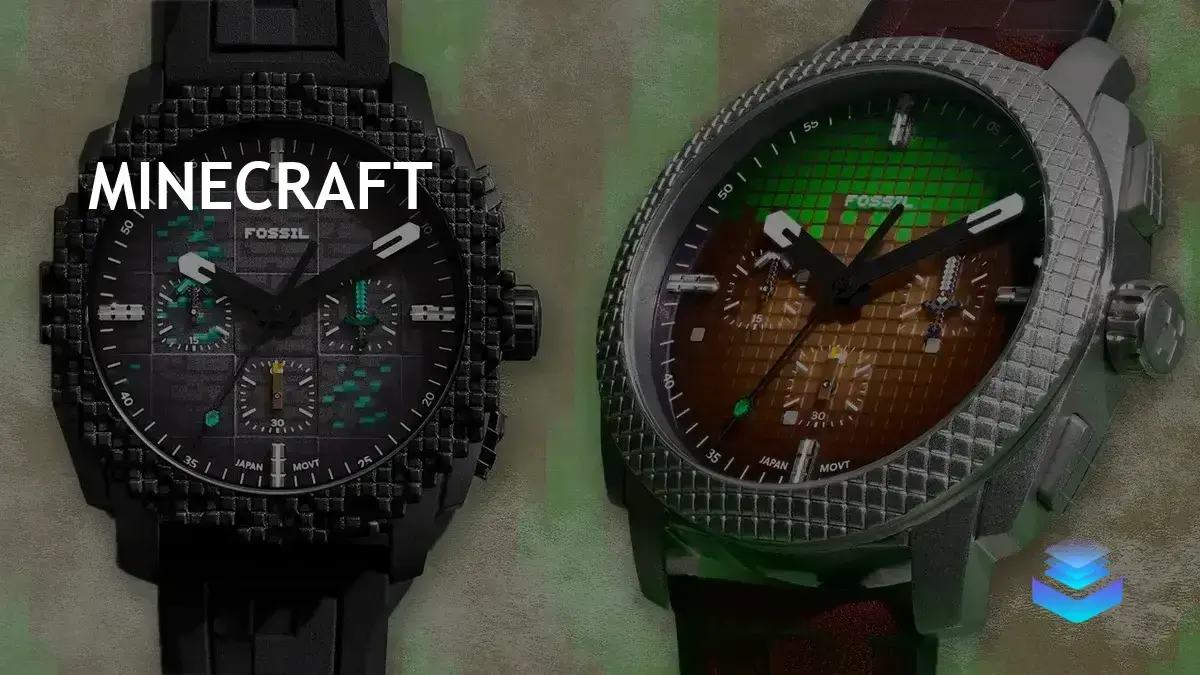 Fossil Debuts Limited Edition Minecraft Watches Collection