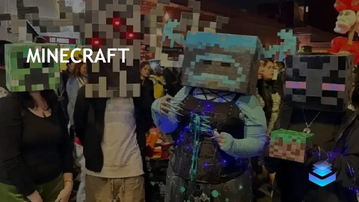 Minecraft Cosplay Evolves with Movie Influence