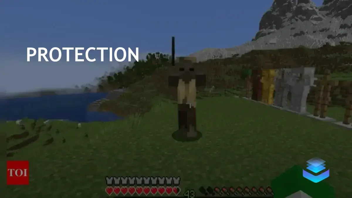 Protection Enchantment Boosts Survival in Minecraft