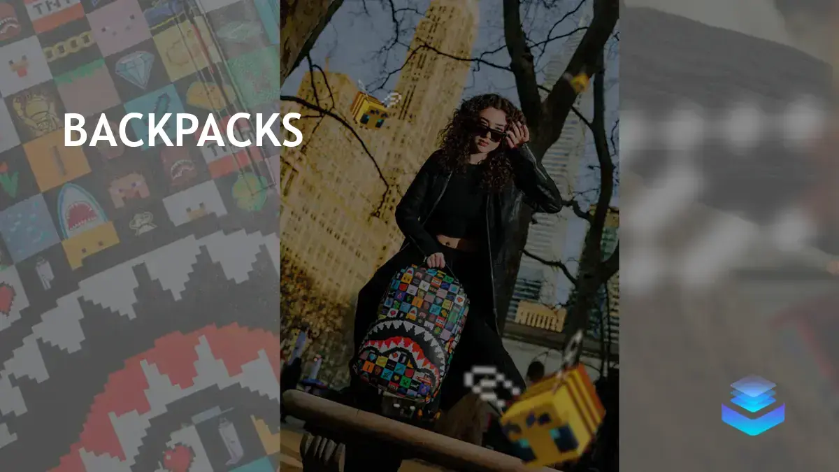 Sprayground and Minecraft Launch New Backpack Designs for 15th Anniversary