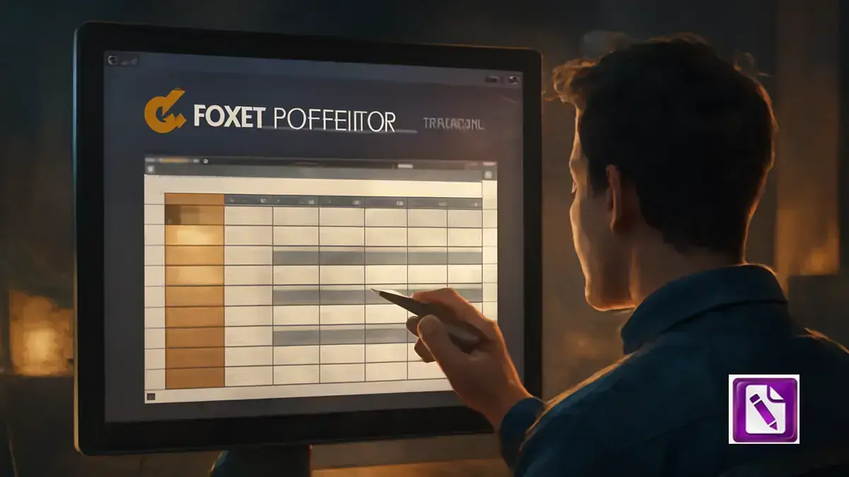 How to Edit a Table in Foxit PDF Editor - HowTo