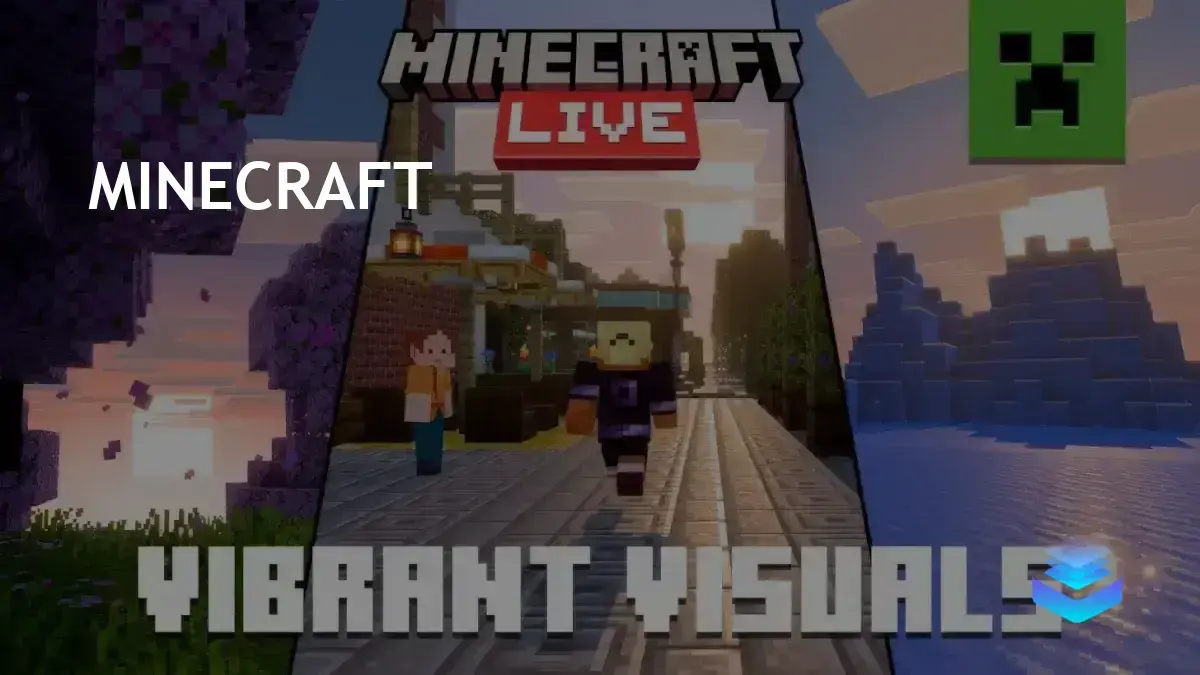 Minecraft Set to Enhance Experience with Vibrant Visuals