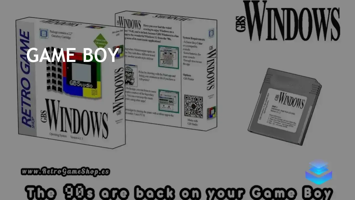 GBS Windows Revives Windows 3.1 on Game Boy Consoles