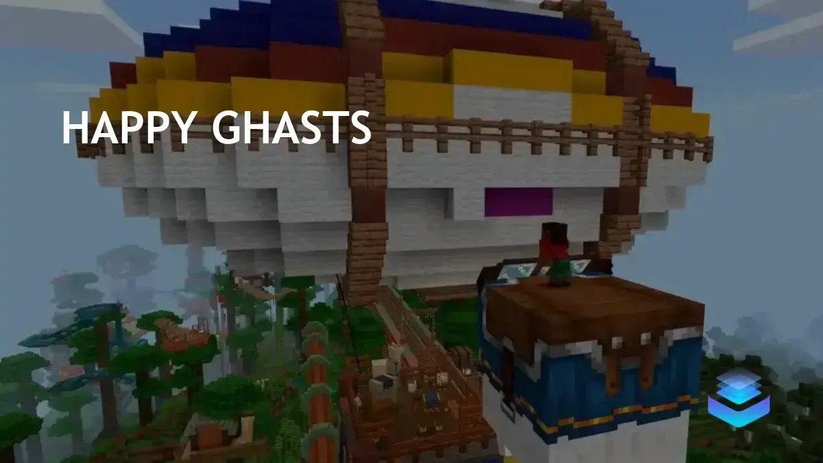 Minecraft's New Happy Ghasts Enhance Exploration