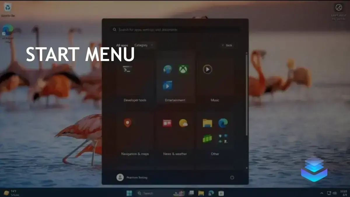 Windows 11 Beta Adds Category View and Lock Screen Media Controls | Maombi