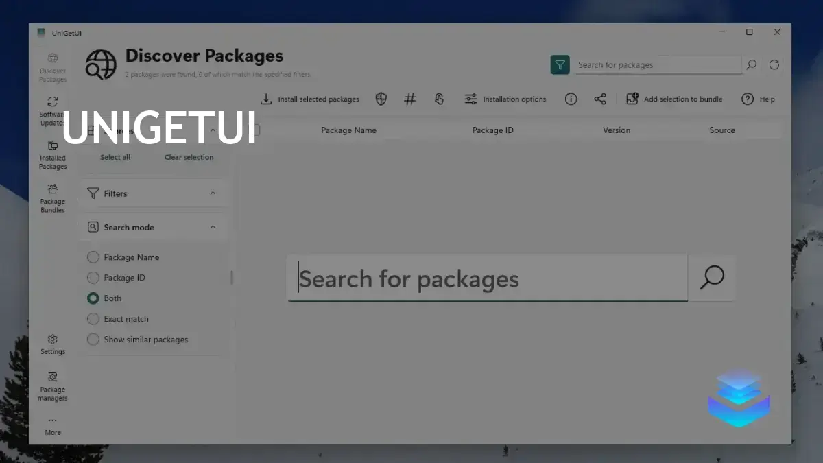 UniGetUI: Простой способ управления ПО на Windows | Maombi.com