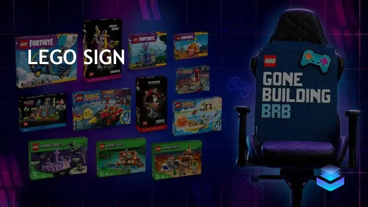 LEGO Ideas Challenge Invites Designs for Brick-Built 'BRB' Sign | Maombi